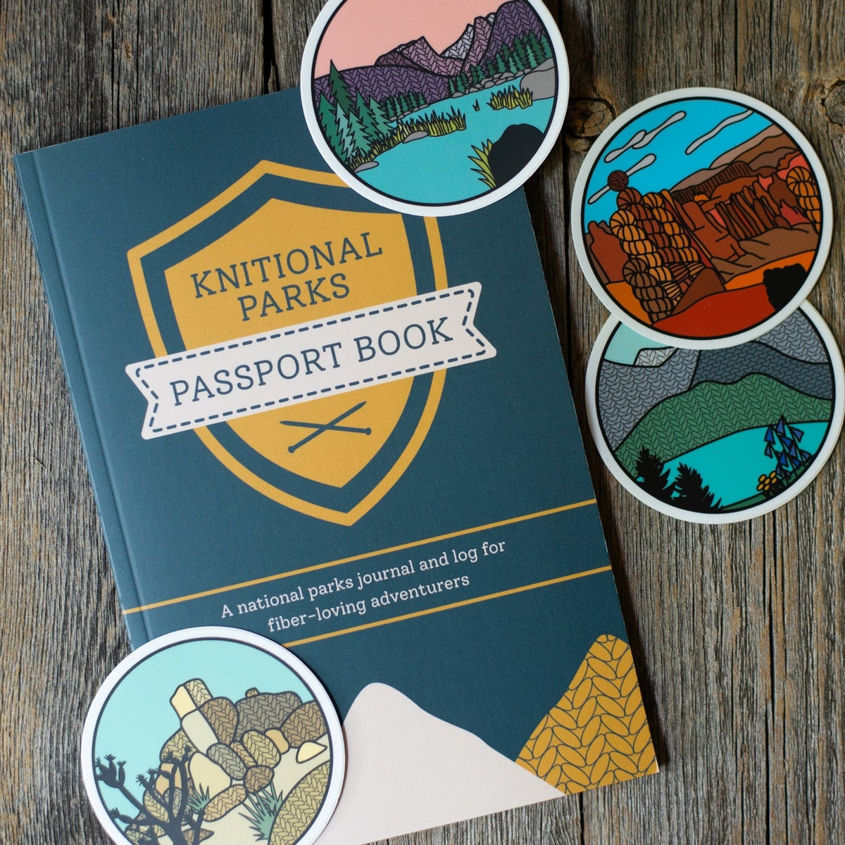 Knitional Parks Sticker and Passport Book – KnitWit Yarn Shop