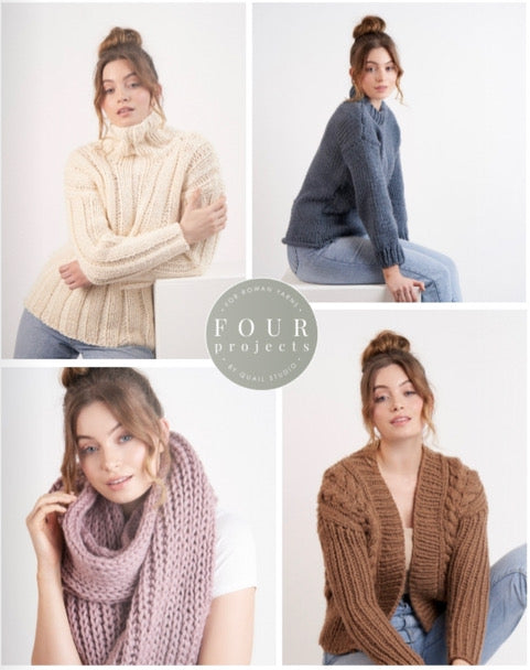 Big Wool Classics - 4 patterns – KnitWit Yarn Shop